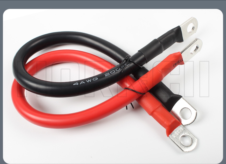 Soft Battery Cable Silicone wire 8 6 4 2 0 AWG Stranded Tin-plated ...