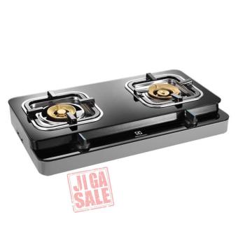 เตาแก๊ส 2 หัว หน้ากระจก รุ่น ELECTROLUX ETG728GK (Black)