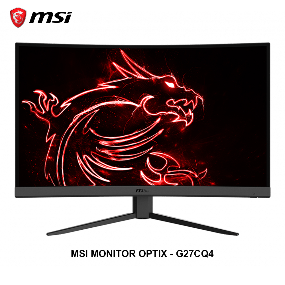 MSI MONITOR OPTIX G27CQ4 จอมอนิเตอร์แบบโค้ง 27 นิ้ว ความละเอียด ...