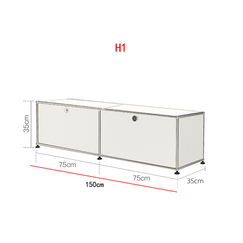 K-style Sideboard Cabinet USM Module Combination Cabinet Stainless ...