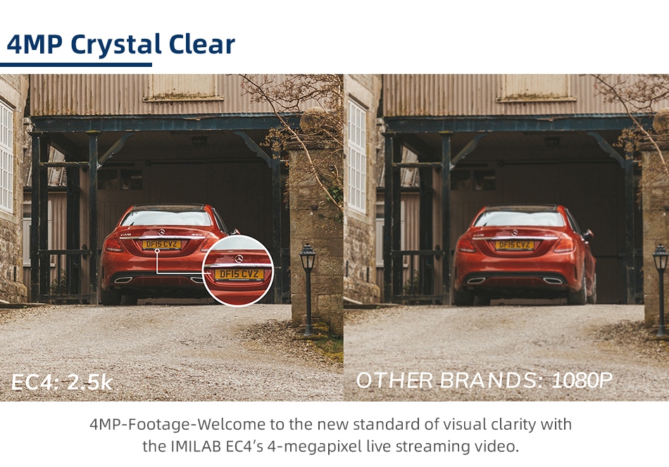 IMILAB EC4 Solar Camera Smart Home Ip Video Surveillance Cam 4MP HD ...