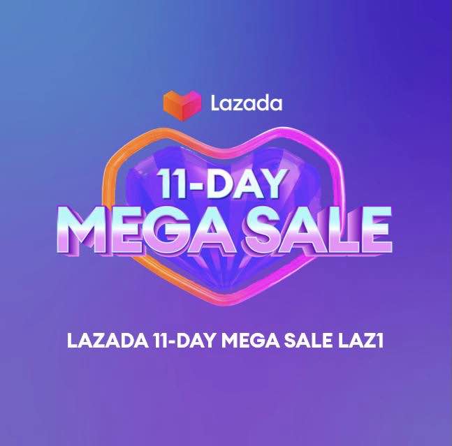 LAZADA 11-DAY MEGA SALE LAZ1