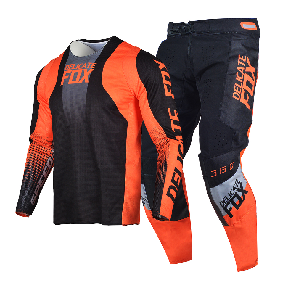 Delicate Fox Gear Set 180 360 Jersey กางเกง2022 Motocross Racing ชุด ...