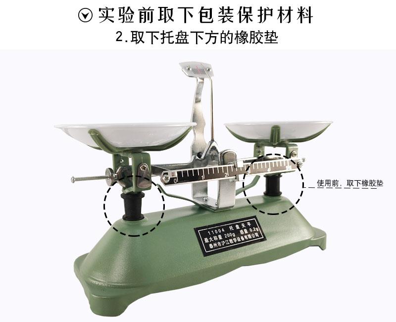 Chemistry Physics Teaching Balance Scale 200g / 0.2g Lab Mechanical ...