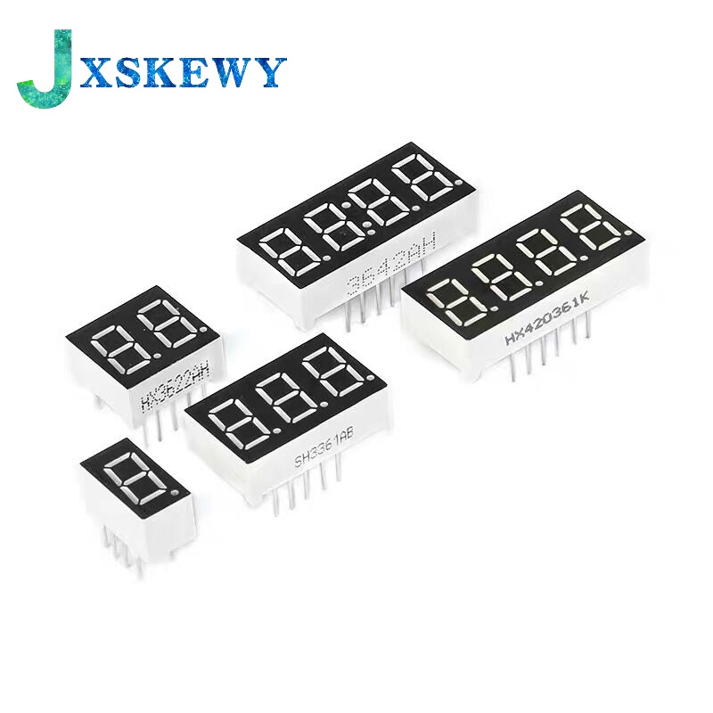 5pcs 0.36inch LED display 7 Segment 1 Bit/2 Bit/3 Bit/4 Bit/5 Bit Digit ...